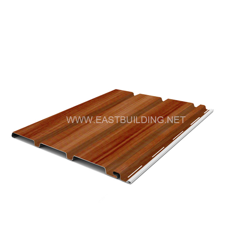 Laminated PVC Vinyl Soffit Board Perforated